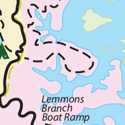 Fontana Lake Map by Tail of the Dragon, LLC | Avenza Maps