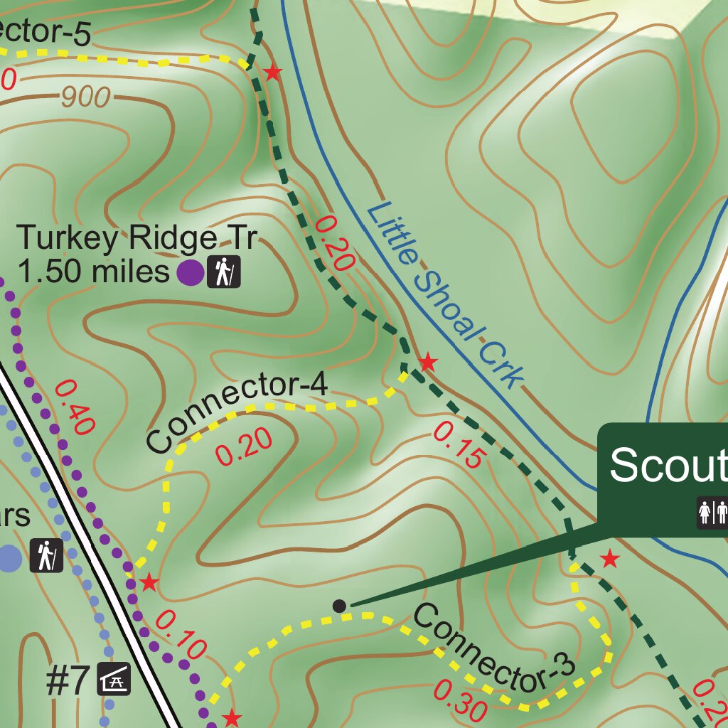 David Crockett State Park Map By Tennessee State Parks Avenza Maps