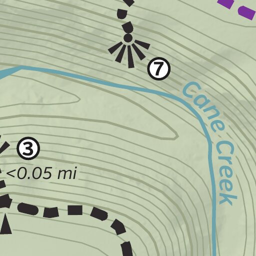 Fall Creek Falls State Park - Nature Center Map by Tennessee State ...