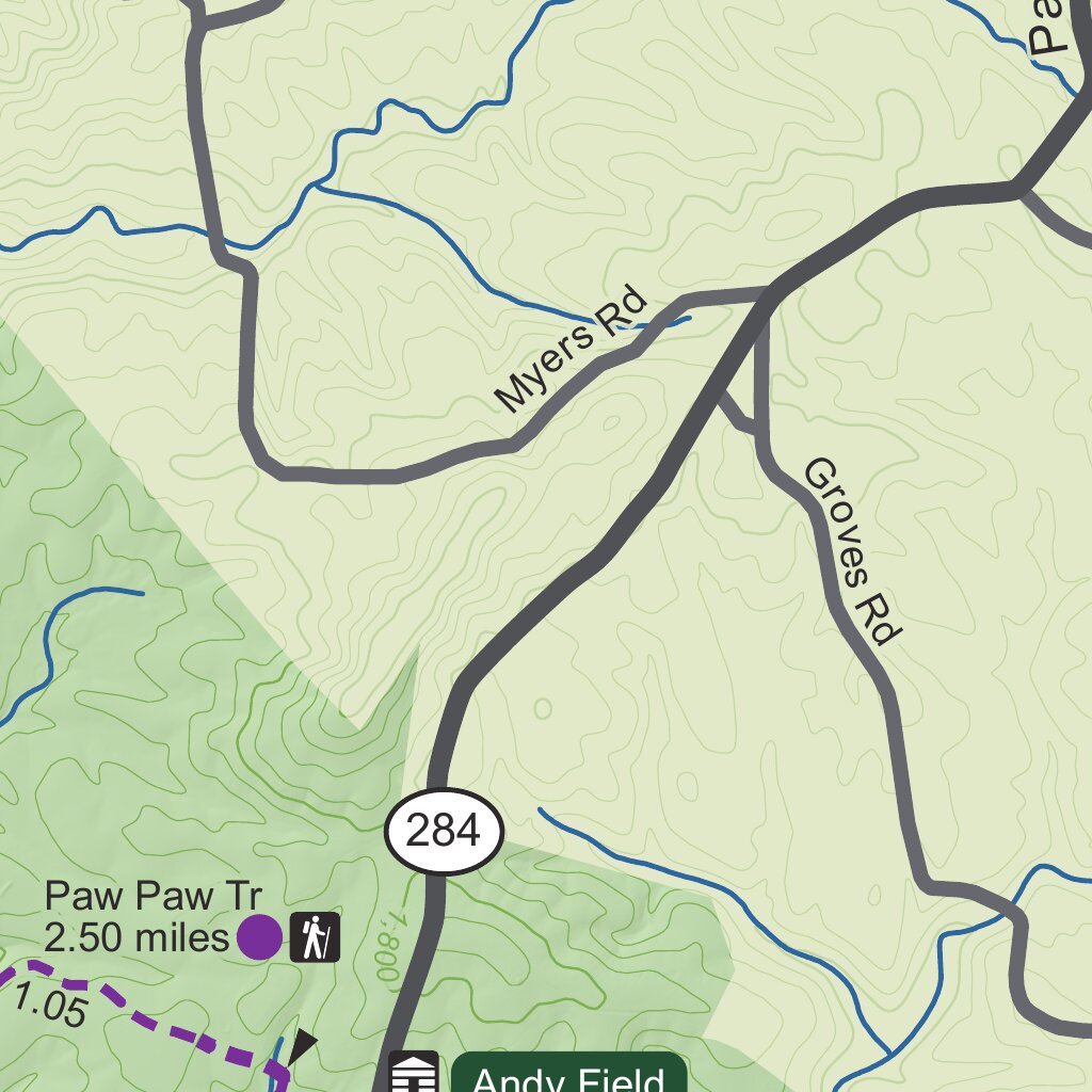 Fall Creek Falls State Park Map by Tennessee State Parks | Avenza Maps