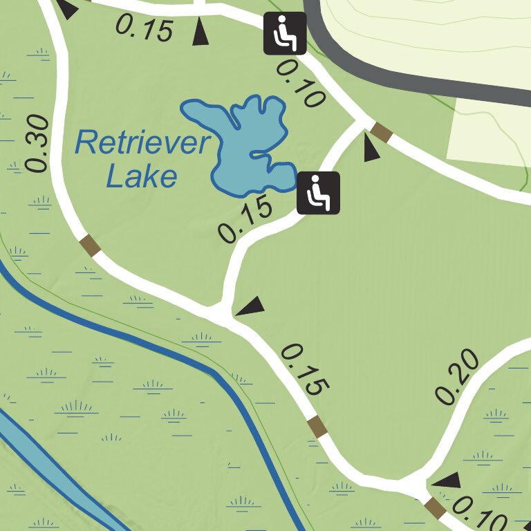 Middle Fork Bottoms State Park Map by Tennessee State Parks | Avenza Maps