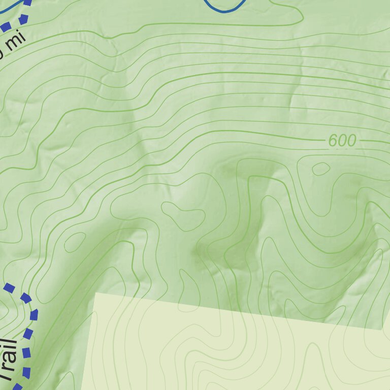 Mousetail Landing State Park Map by Tennessee State Parks | Avenza Maps