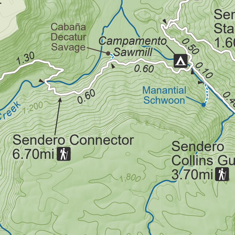Savage Gulf State Park - Español Map by Tennessee State Parks | Avenza Maps