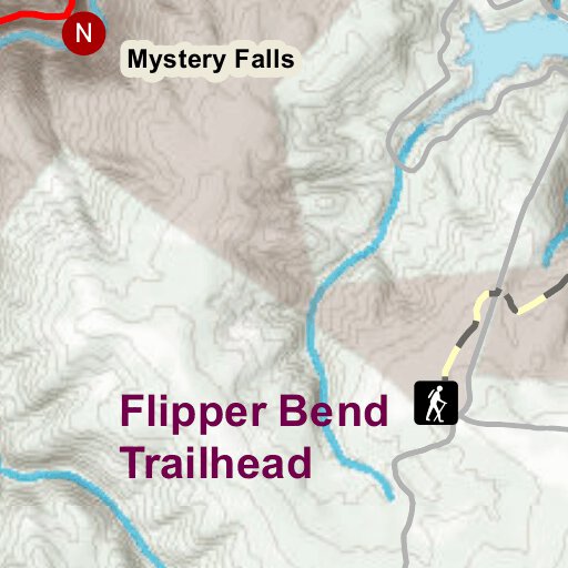 The Cumberland Trail - North Chickamauga Creek SNA Map by Tennessee ...