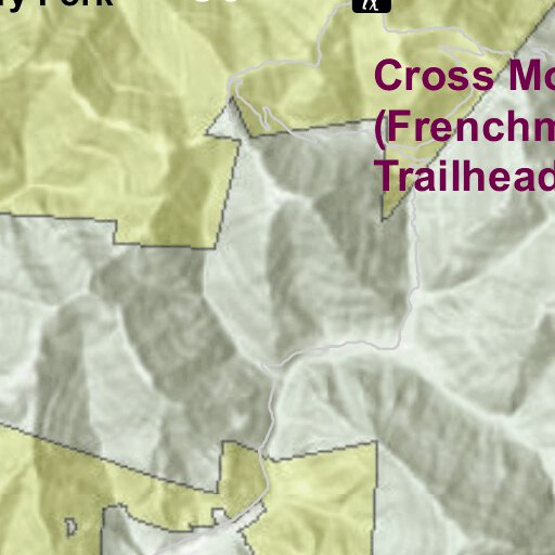 The Cumberland Trail - North Cumberland WMA, Cove Lake Map by Tennessee ...