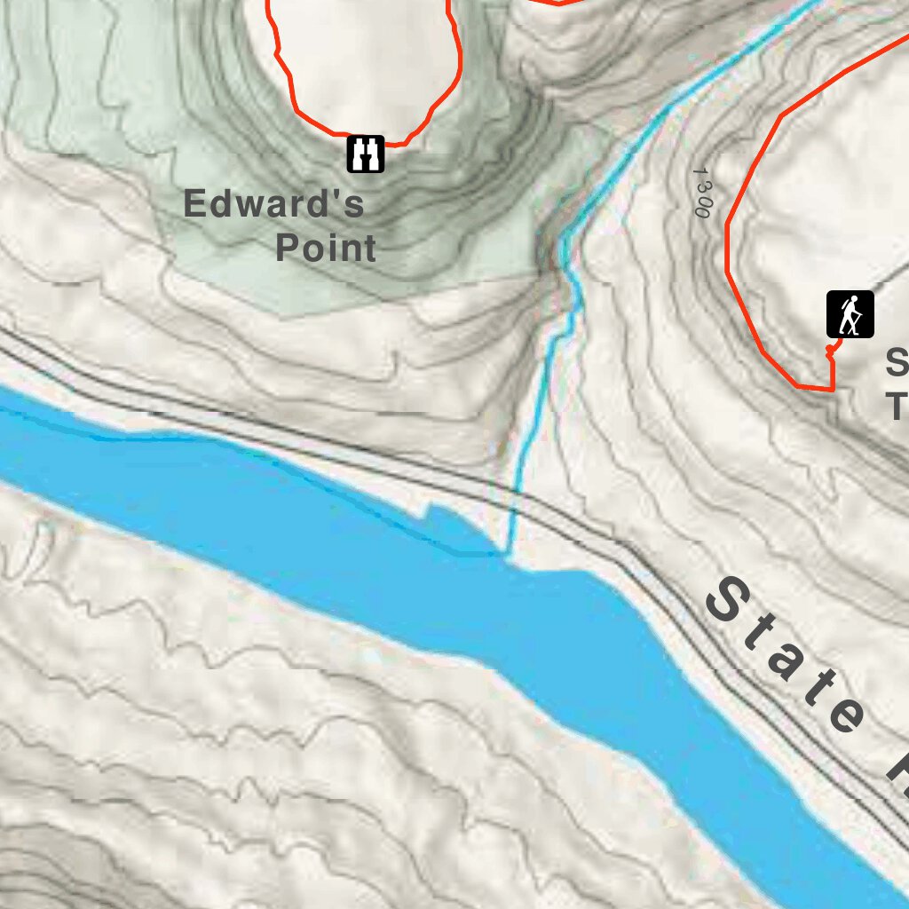 The Cumberland Trail - Prentice Cooper Map by Tennessee State Parks ...
