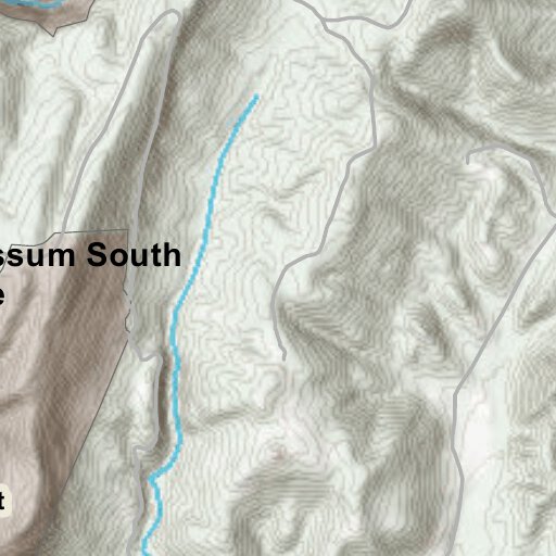 The Cumberland Trail - Rock Creek & Possum Creek Map by Tennessee State ...