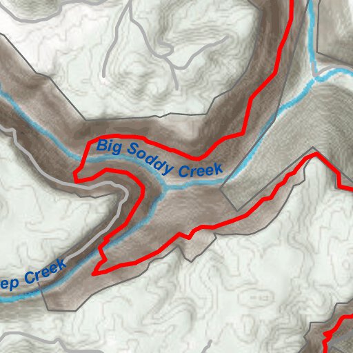 The Cumberland Trail - Soddy Creek Map by Tennessee State Parks ...