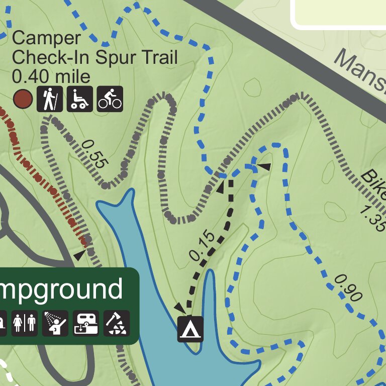 Tims Ford State Park Map by Tennessee State Parks | Avenza Maps