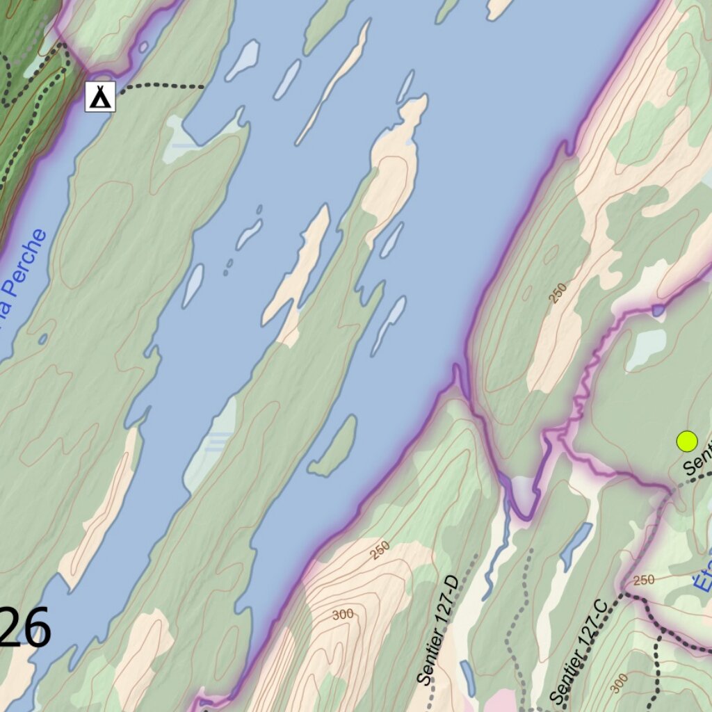Carte écoforestière des zones de chasse 119A-125 et NORD - Orignal Map ...