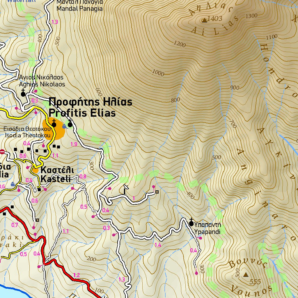 Samothrace, Northern Aegean Map by Terrain Editions | Avenza Maps