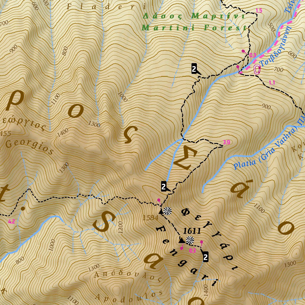 Samothrace, Northern Aegean Map by Terrain Editions | Avenza Maps