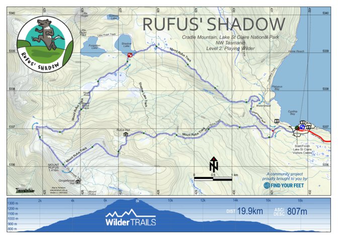 Rufus’ Shadow Map by Terrainium Pty Ltd | Avenza Maps
