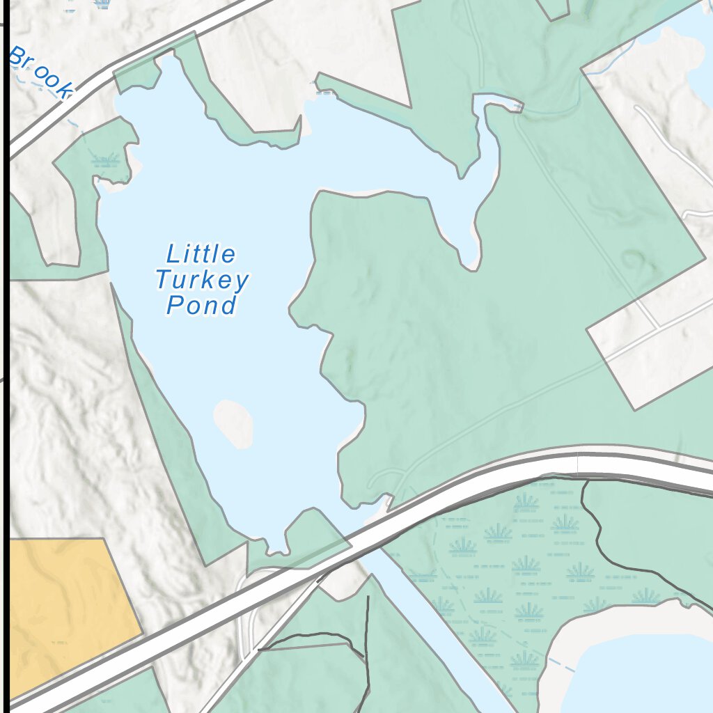 NH Audubon Silk Farm Wildlife Sanctuary and All Persons Trail Map by ...