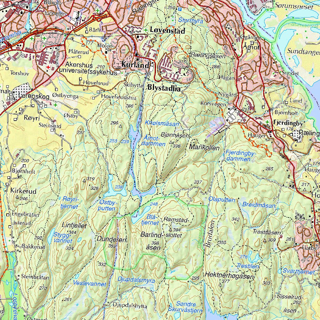 Municipality of Våler Map by The Norwegian Mapping Authority | Avenza Maps