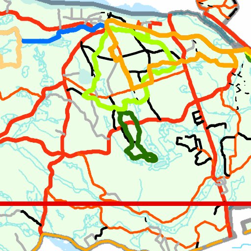 PRF Trails Map by The Petawawa Research Forest | Avenza Maps