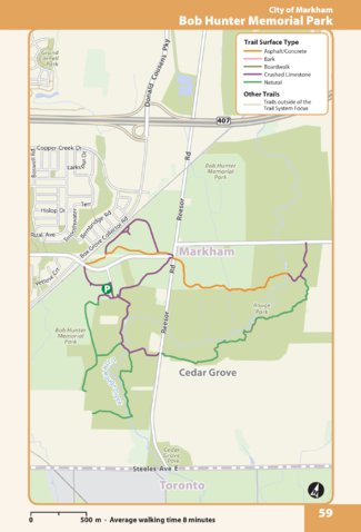 Bob Hunter Memorial Park Map by The Regional Municipality of York ...