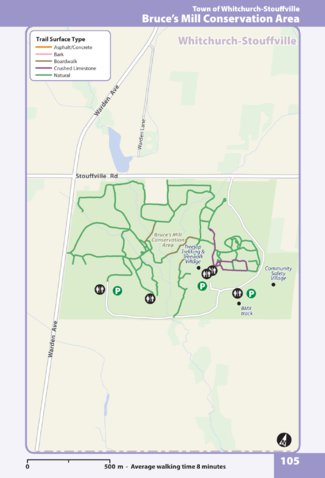 Bruce's Mill Conservation Area Map by The Regional Municipality of York ...