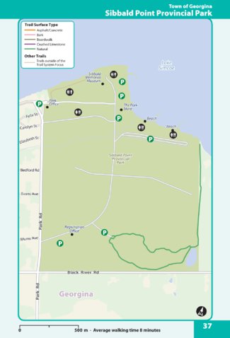 Sibbald Point Provincial Park Map by The Regional Municipality of York ...