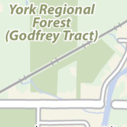 York Regional Forest Cronsberry and Pefferlaw Tracts Map by The ...