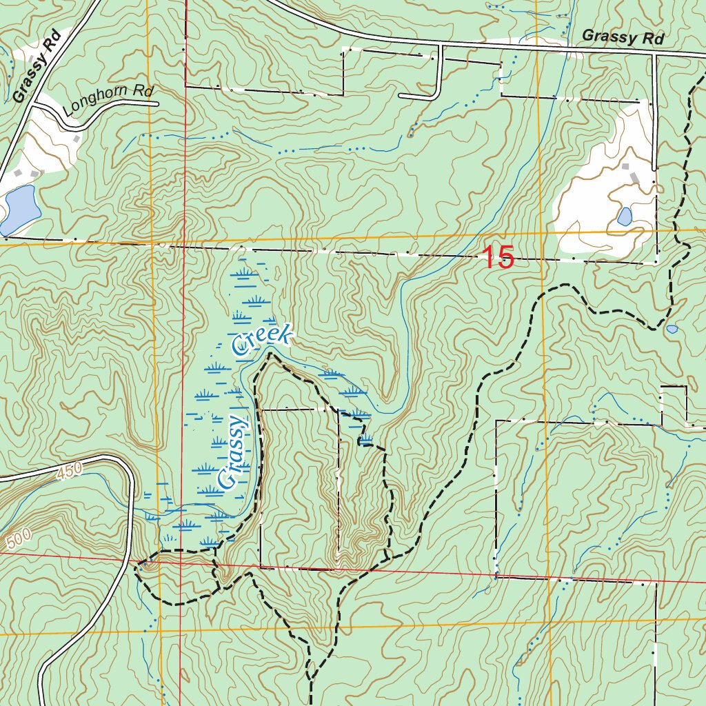 Crab Orchard Lake Map by The Shawnee Associate | Avenza Maps