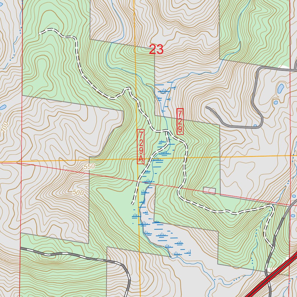 Lick Creek Map by The Shawnee Associate | Avenza Maps
