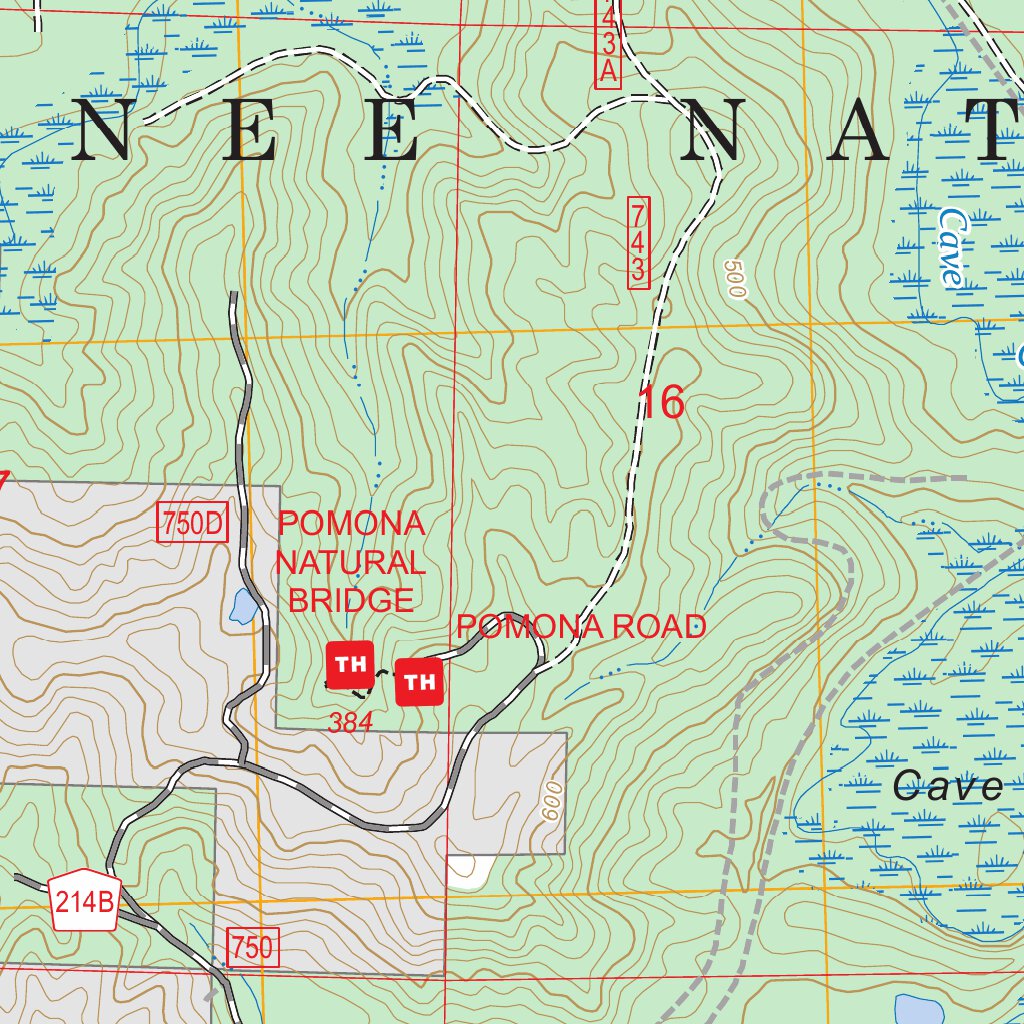 Pomona Map by The Shawnee Associate | Avenza Maps
