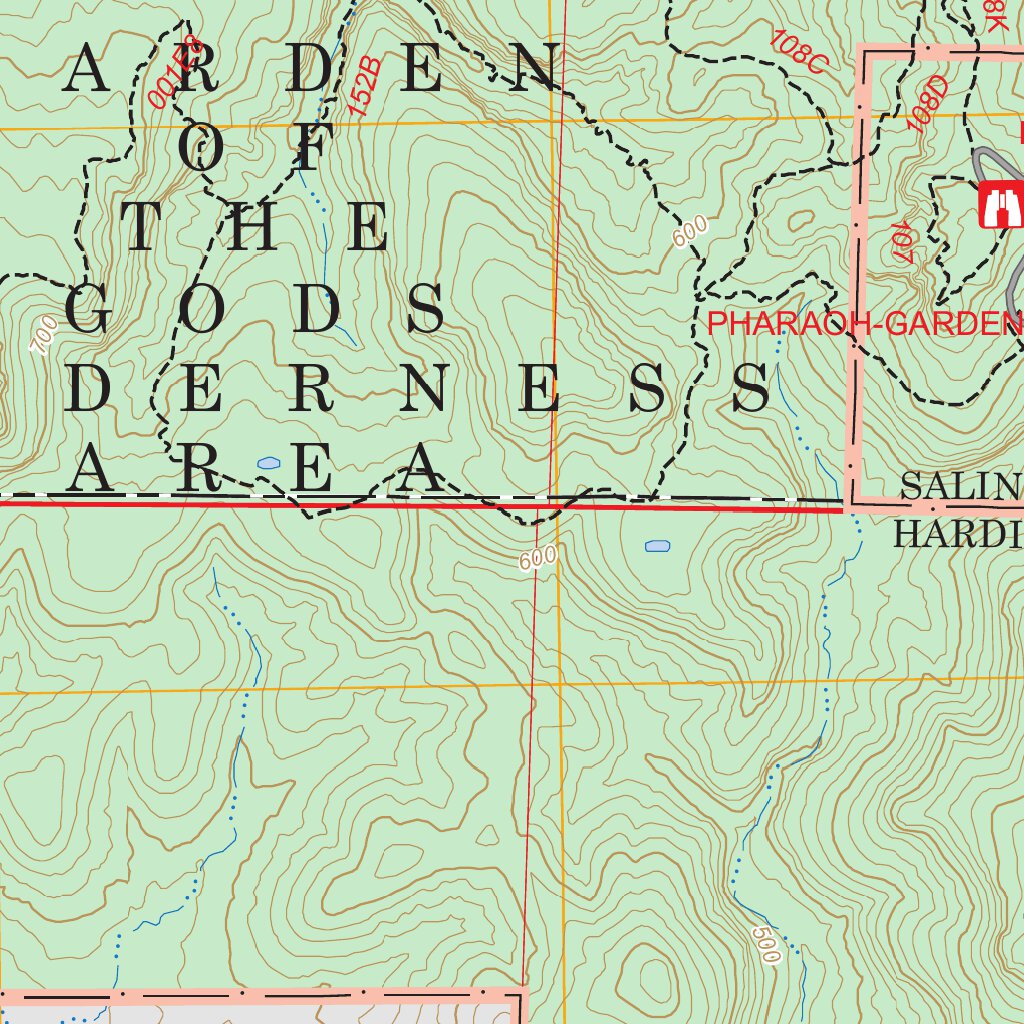 SNF - Herod Map by The Shawnee Associate | Avenza Maps