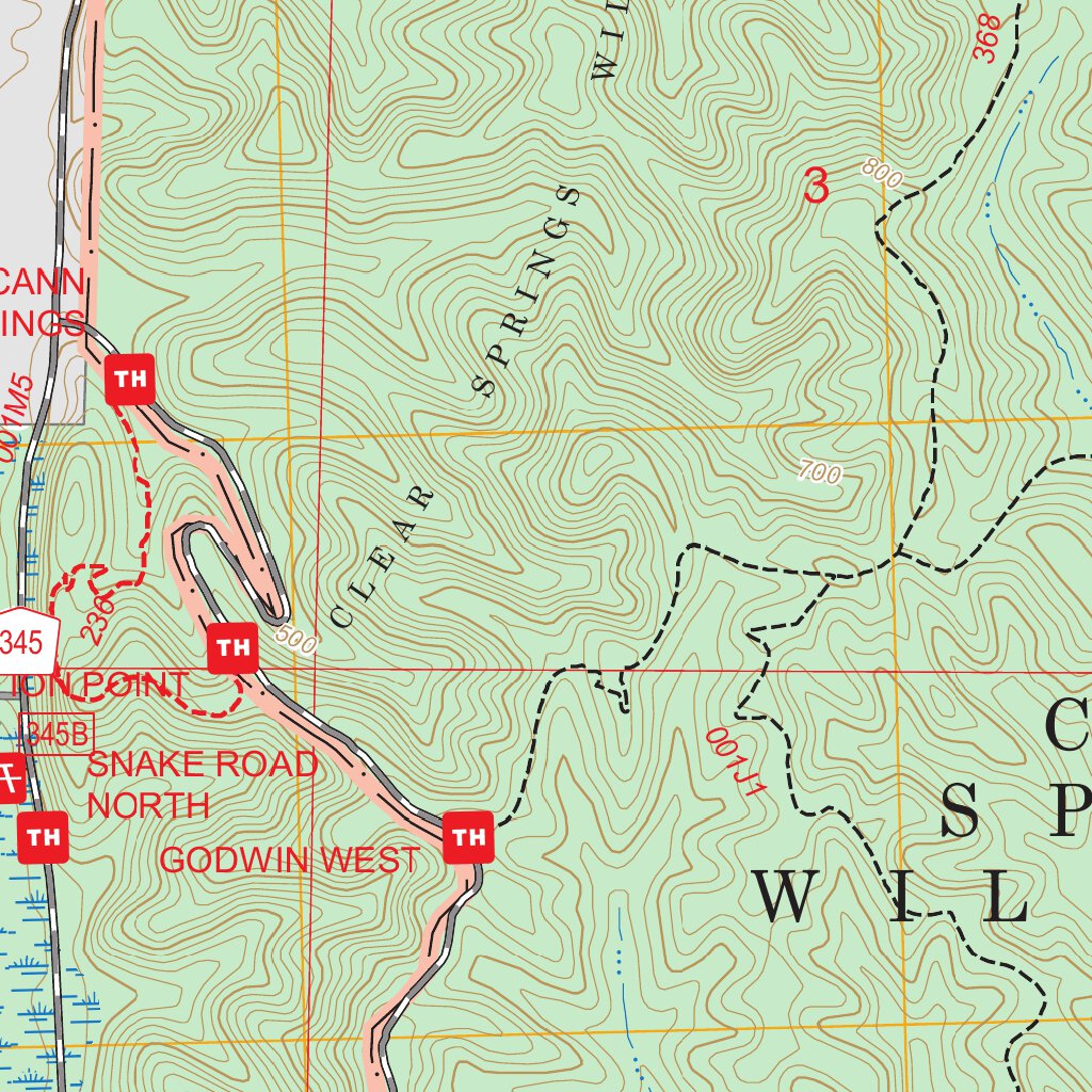 Wolf Lake Map by The Shawnee Associate | Avenza Maps