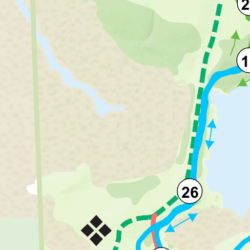 Carver Park Reserve Singletrack Trail Summer Map by Three Rivers Park ...