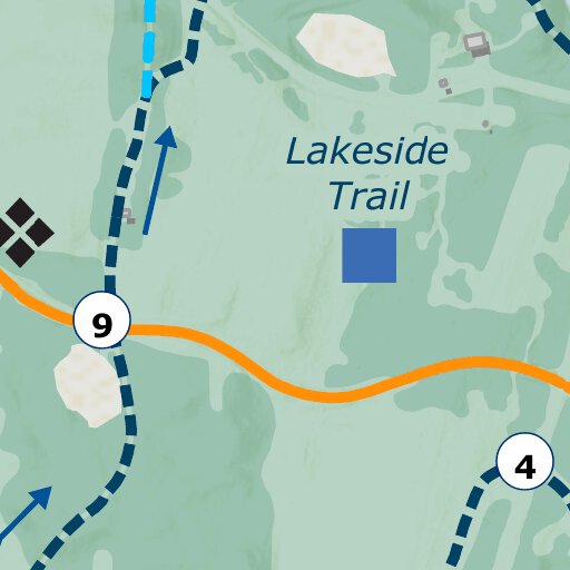 Cleary Lake Regional Park Winter Map by Three Rivers Park District ...