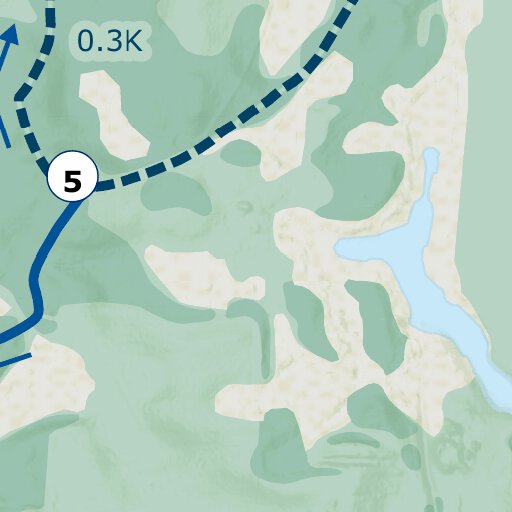 Cleary Lake Regional Park Winter Map by Three Rivers Park District ...