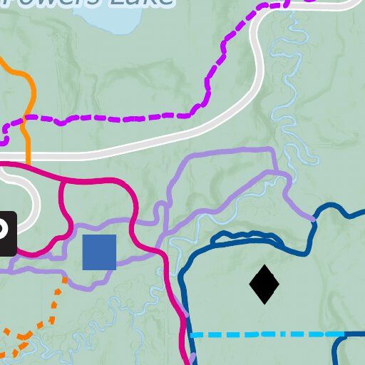 Elm Creek Park Reserve Winter Map by Three Rivers Park District ...