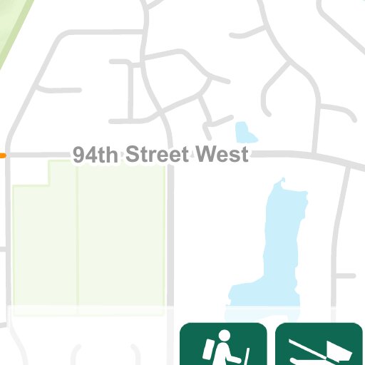 Hyland Lake Park Reserve Summer Map by Three Rivers Park District ...