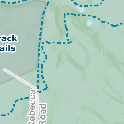 Lake Rebecca Park Reserve Winter Map by Three Rivers Park District ...