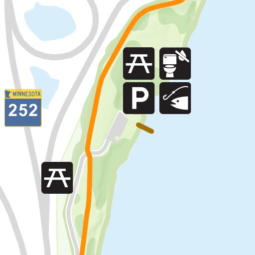North Mississippi Regional Park Map by Three Rivers Park District ...