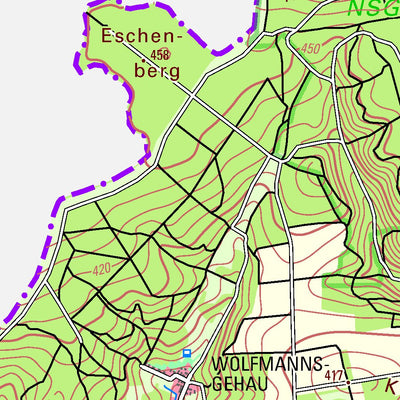 Eschwege [L4926] Map by Thuringer Landesamt Fur Bodenmanagement Und ...