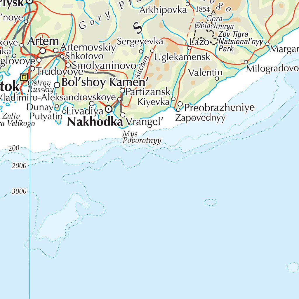 The Times Map of Asia (Northeast) by Times Maps | Avenza Maps