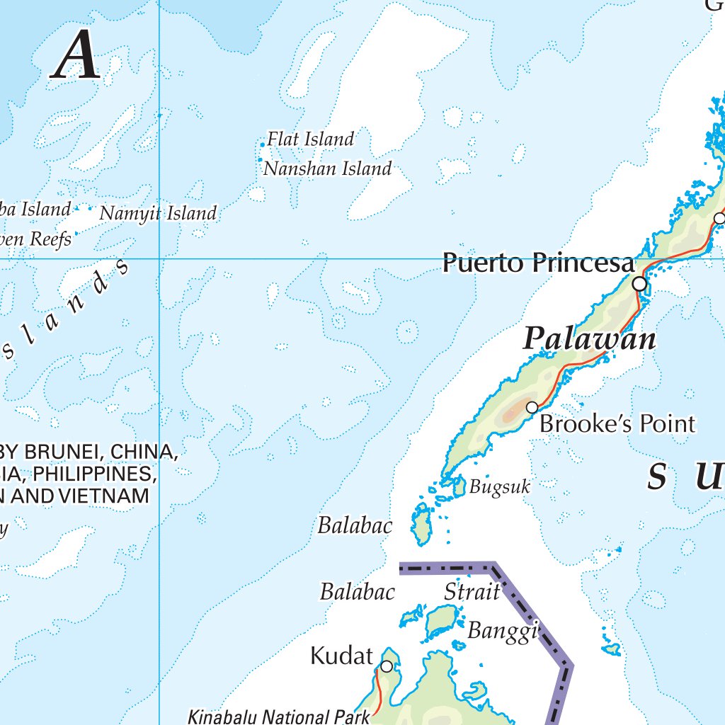 The Times Map of Asia (Southeast) by Times Maps | Avenza Maps