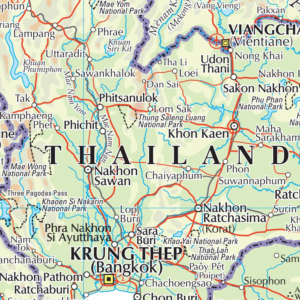 The Times Map of Asia (Southeast) by Times Maps | Avenza Maps