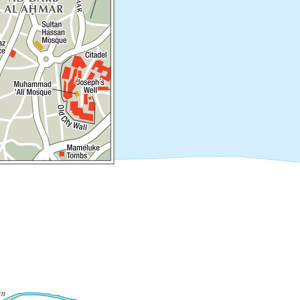 The Times Map of Egypt (Nile Delta), Israel and Cyprus by Times Maps ...