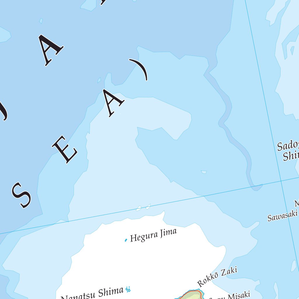 The Times Map of Japan by Times Maps | Avenza Maps