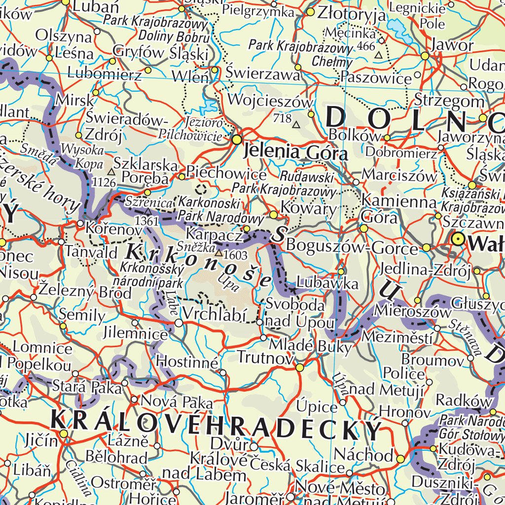 The Times Map of Poland by Times Maps | Avenza Maps