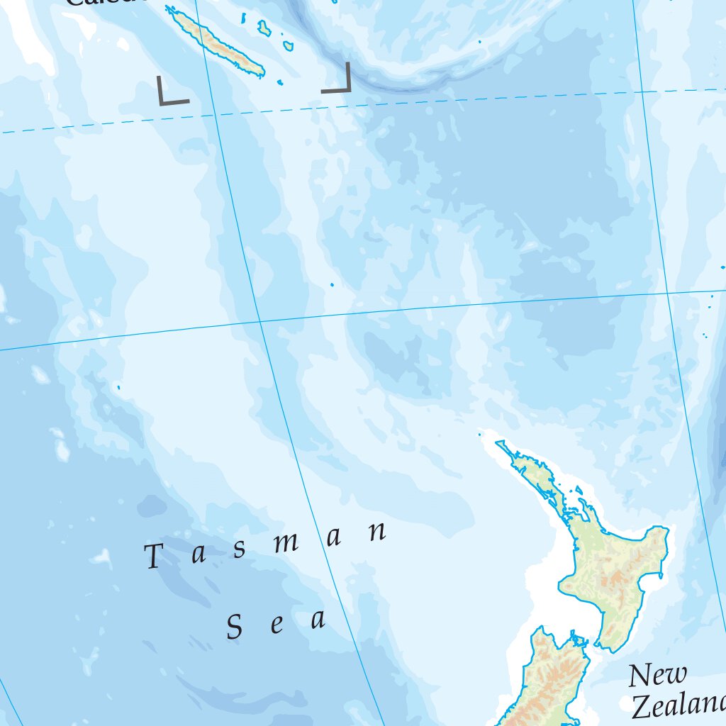 The Times Map of the Pacific Ocean Islands by Times Maps | Avenza Maps