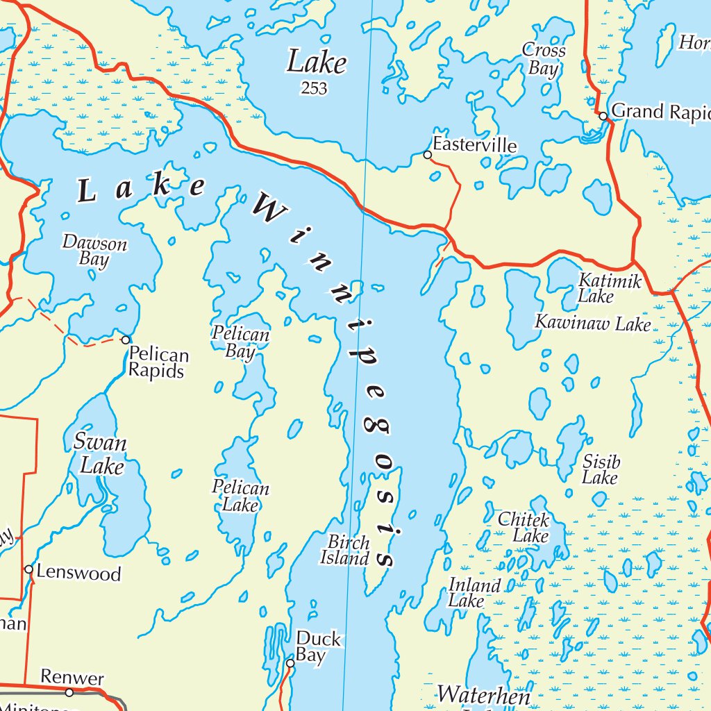 The Times Map of the Prairies (Canada) by Times Maps | Avenza Maps