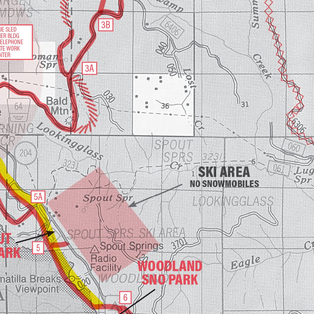 Tollgate Trail Finders Snowmobile Map by Tollgate Trailfinders | Avenza ...