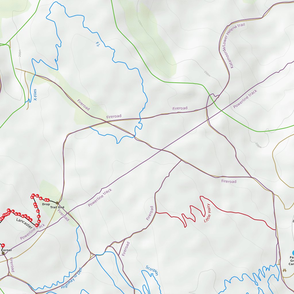 Kalamunda Trails Mountain Bike Trails Map by Trailforks | Avenza Maps