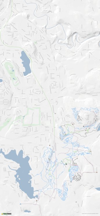 Maple Valley Mountain Bike Trails Map by Trailforks | Avenza Maps