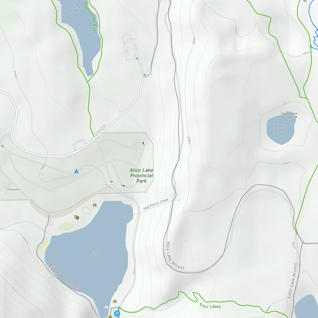 Squamish Mountain Bike Trails Map by Trailforks | Avenza Maps