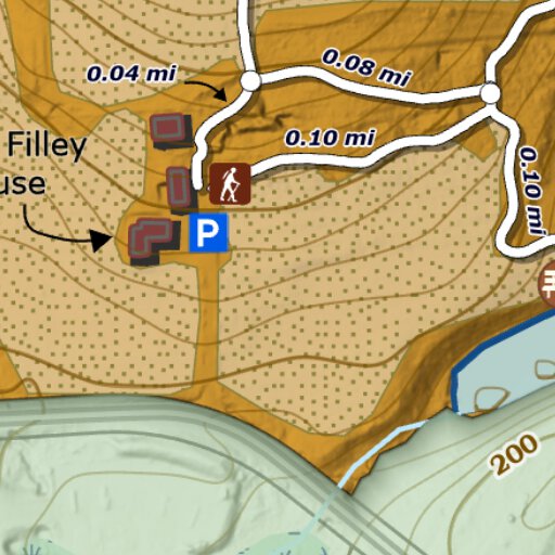 TRLC Hawk Hill Farm Trails Map by Traprock Ridge Land Conservancy ...